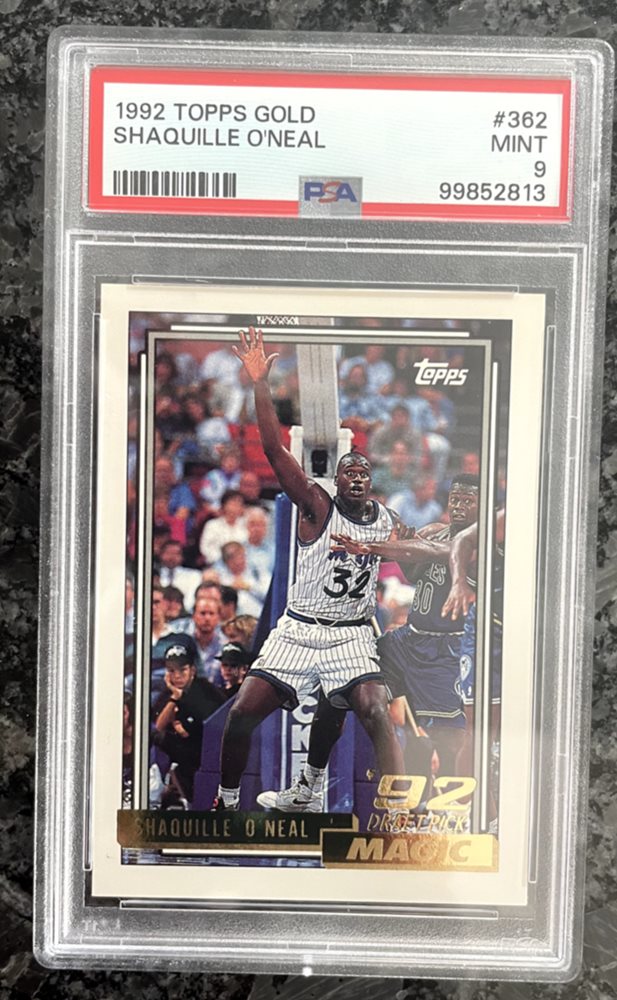 Auction Prices Realized Basketball Cards 1992 Topps Gold Shaquille O'Neal