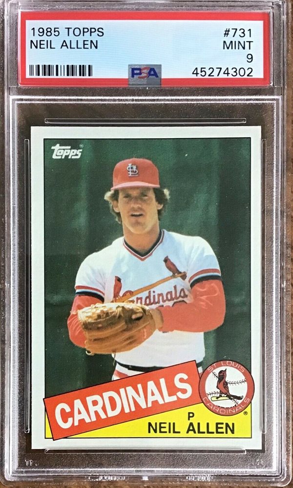 Auction Prices Realized Baseball Cards 1985 Topps Neil Allen