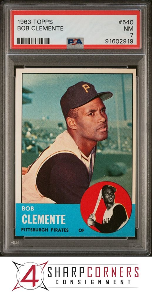 Auction Prices Realized Baseball Cards 1963 Topps Bob Clemente
