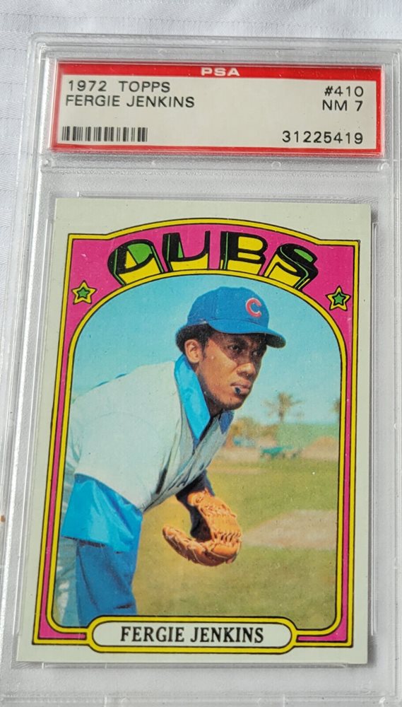 Auction Prices Realized Baseball Cards 1972 TOPPS Fergie Jenkins
