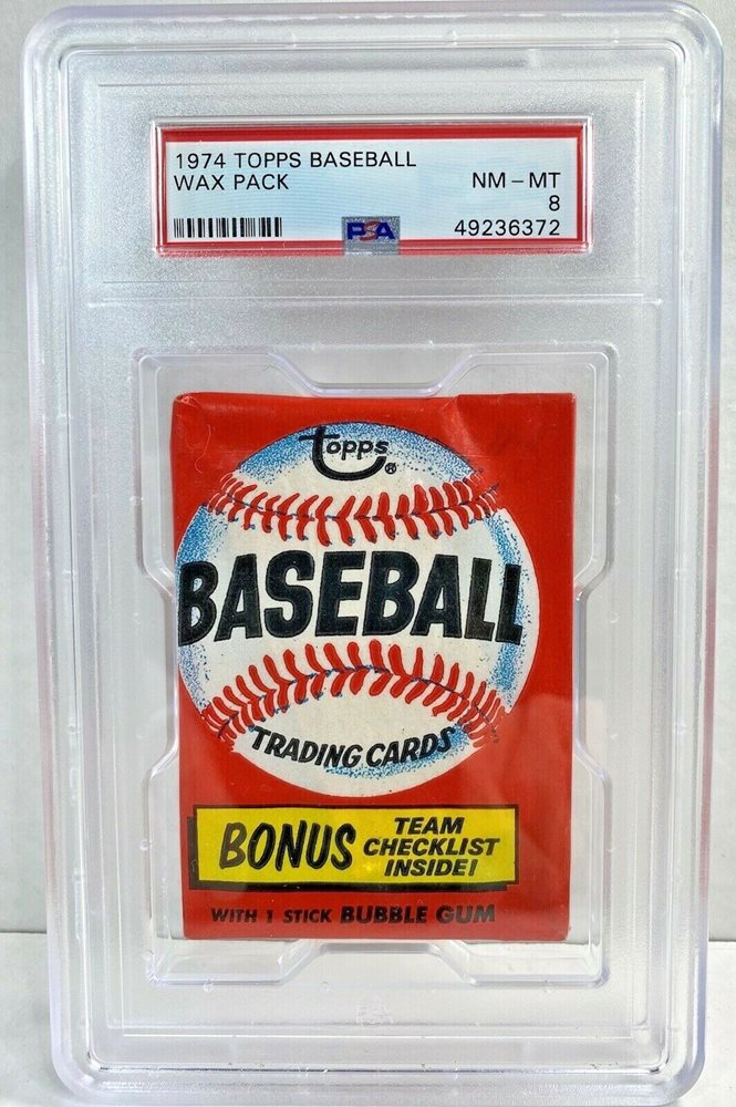 Auction Prices Realized Packs 1974 Topps Baseball Wax Pack Wax Pack