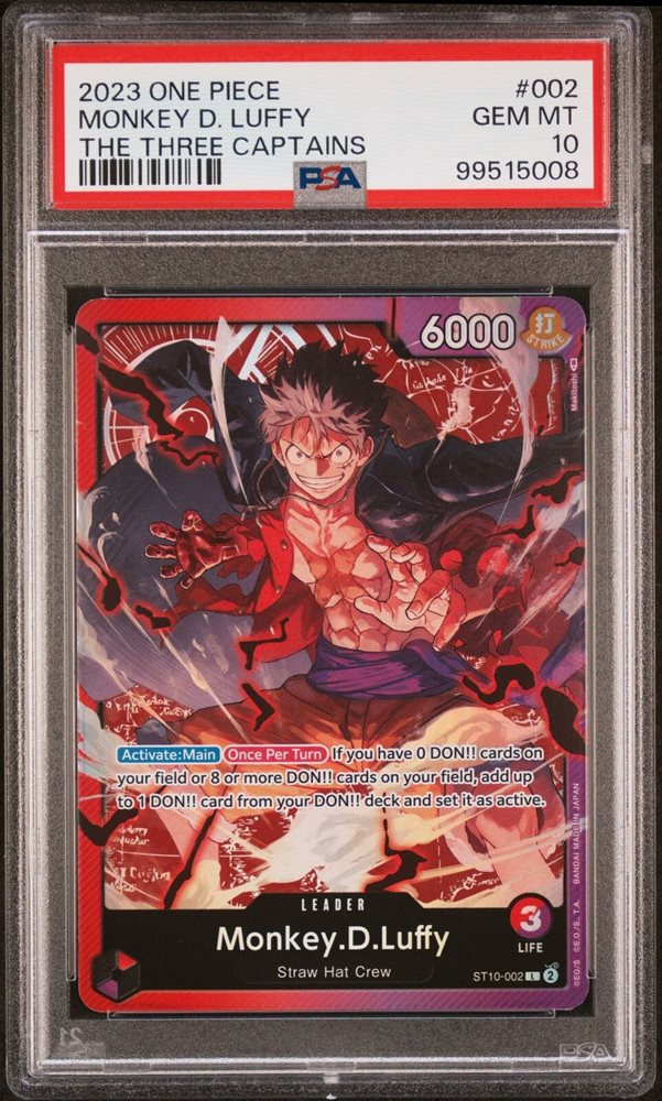 eBay Auction Item 306032979008 Tcg Cards 2023 One Piece Ultra Deck St10-The Three Captains
