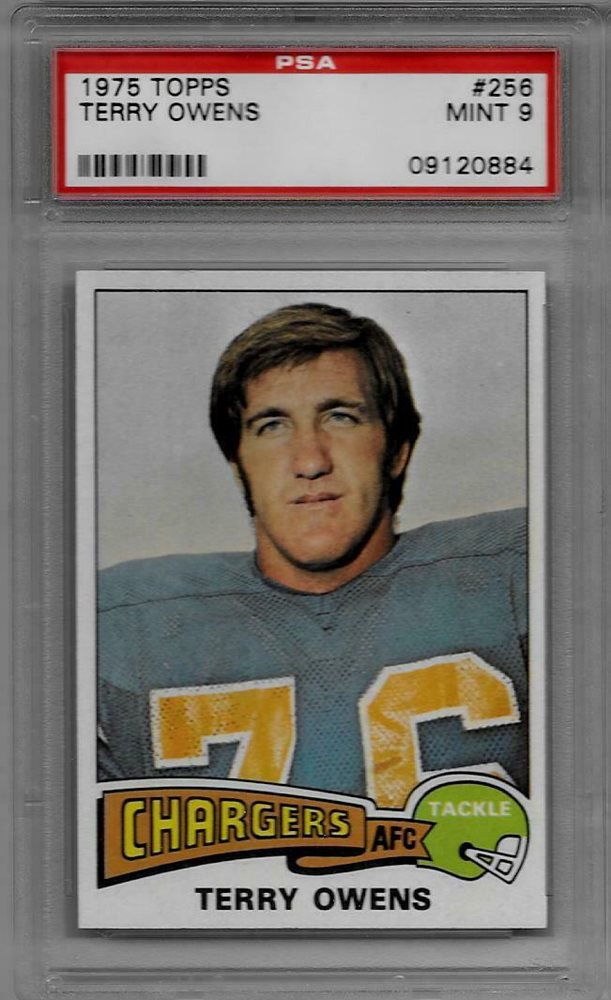 Auction Prices Realized Football Cards 1975 Topps Terry Owens