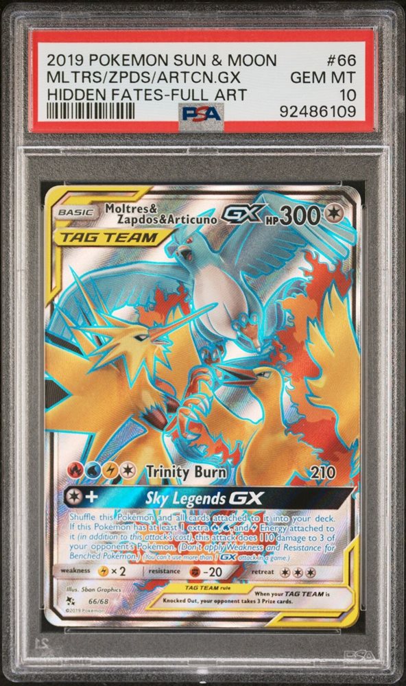 Auction Prices Realized Tcg Cards 2019 Pokemon Sun & Moon Hidden Fates ...