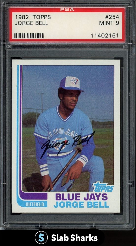 Auction Prices Realized Baseball Cards 1982 Topps Jorge Bell