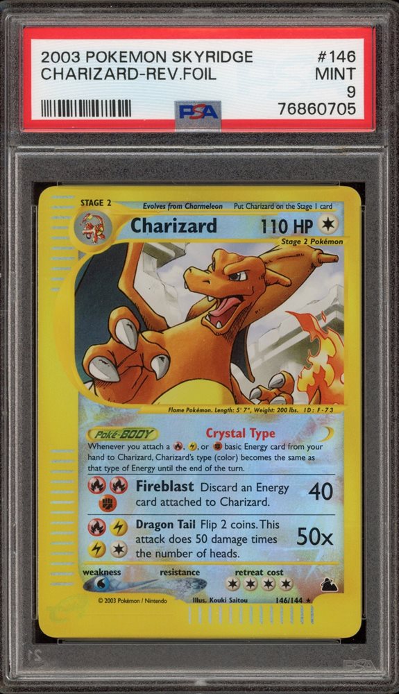 Auction Prices Realized Tcg Cards 2003 POKEMON SKYRIDGE Charizard ...