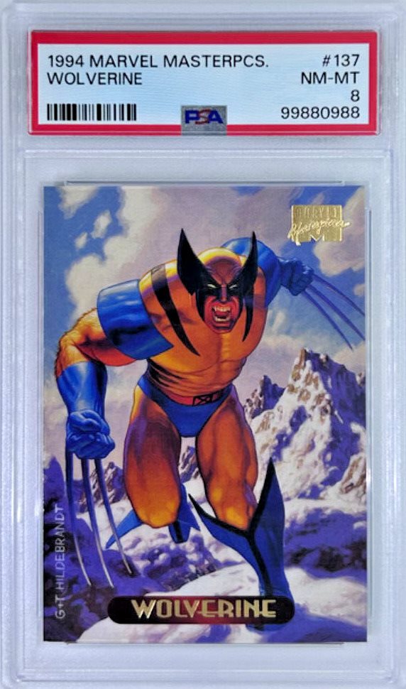 Auction Prices Realized Non-Sport Cards 1994 MARVEL MASTERPIECES Wolverine