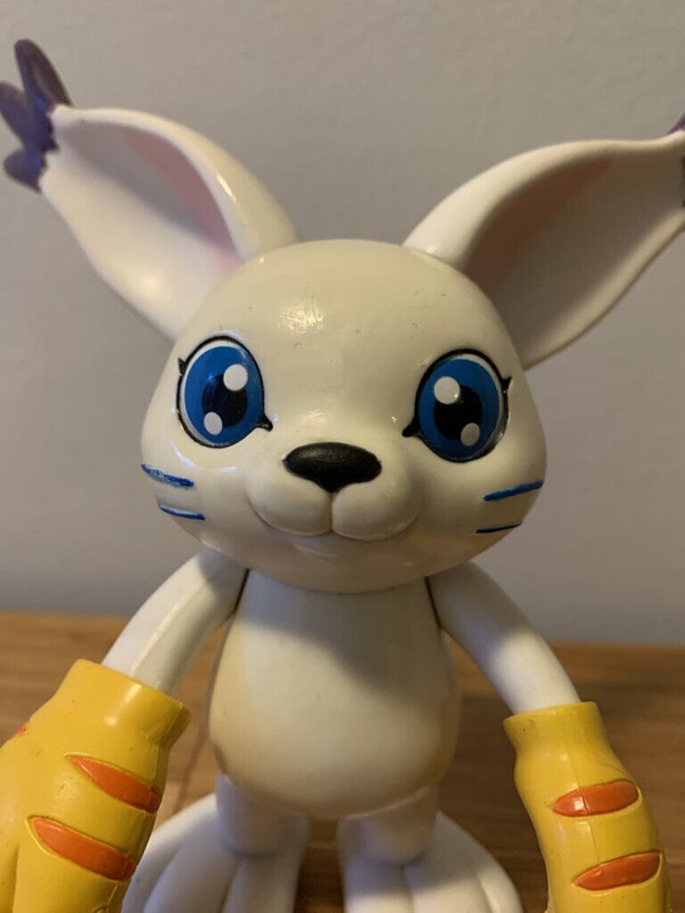 Talking Gatomon Action Figure Digimon Bandai 2000 - Wor