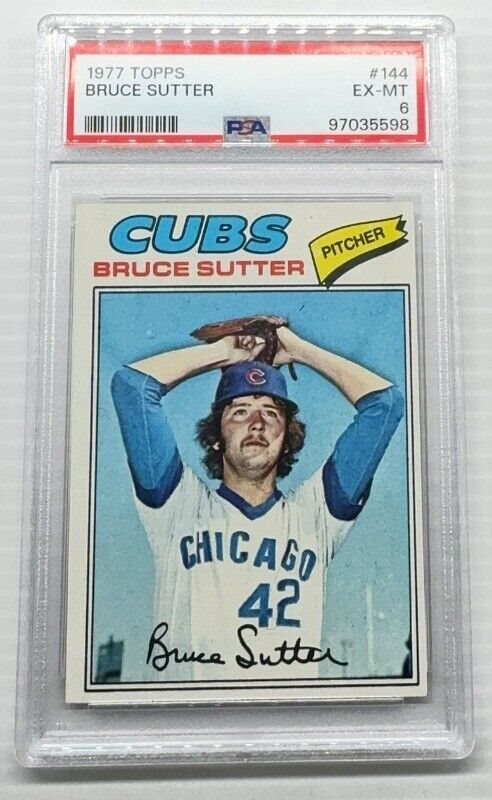 Auction Prices Realized Baseball Cards 1977 Topps Bruce Sutter