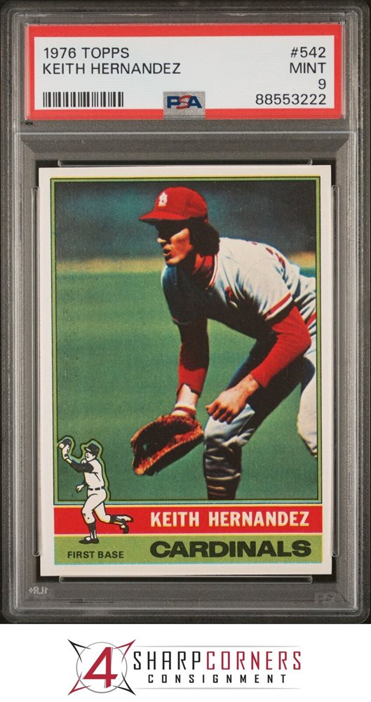 Auction Prices Realized Baseball Cards 1976 TOPPS Keith Hernandez