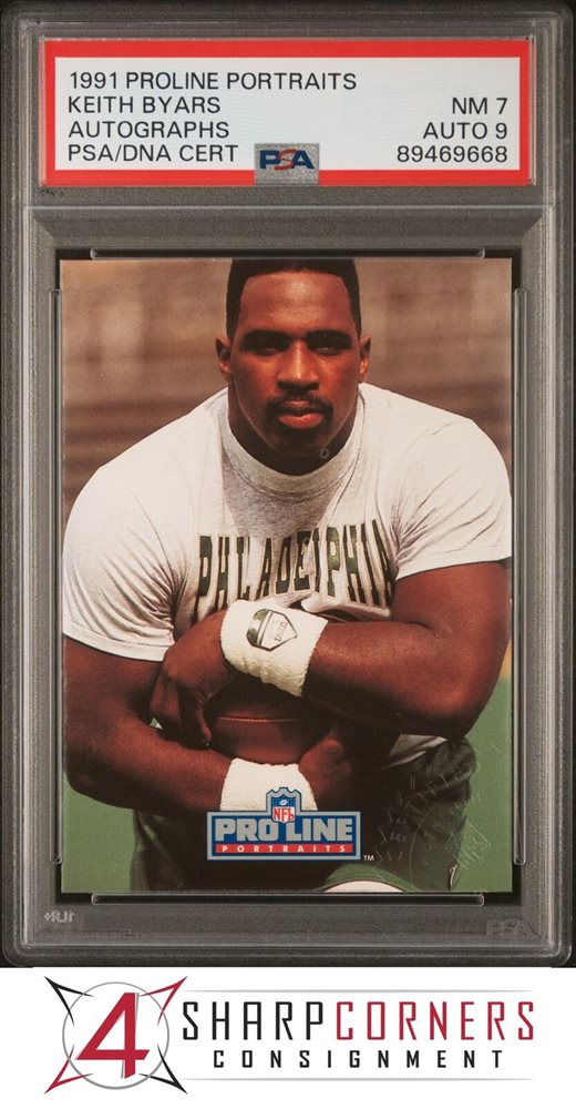 Auction Prices Realized Football Cards 1991 Proline Portraits Keith Byars