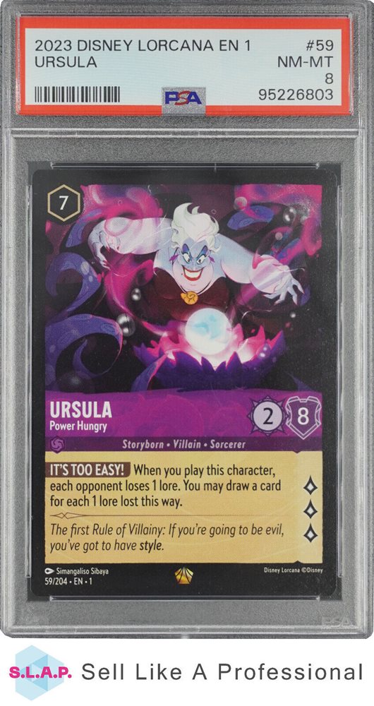 eBay Article de vente aux enchères 135352933838 Tcg Cards 2023 Disney Lorcana En 1-The First Chapter