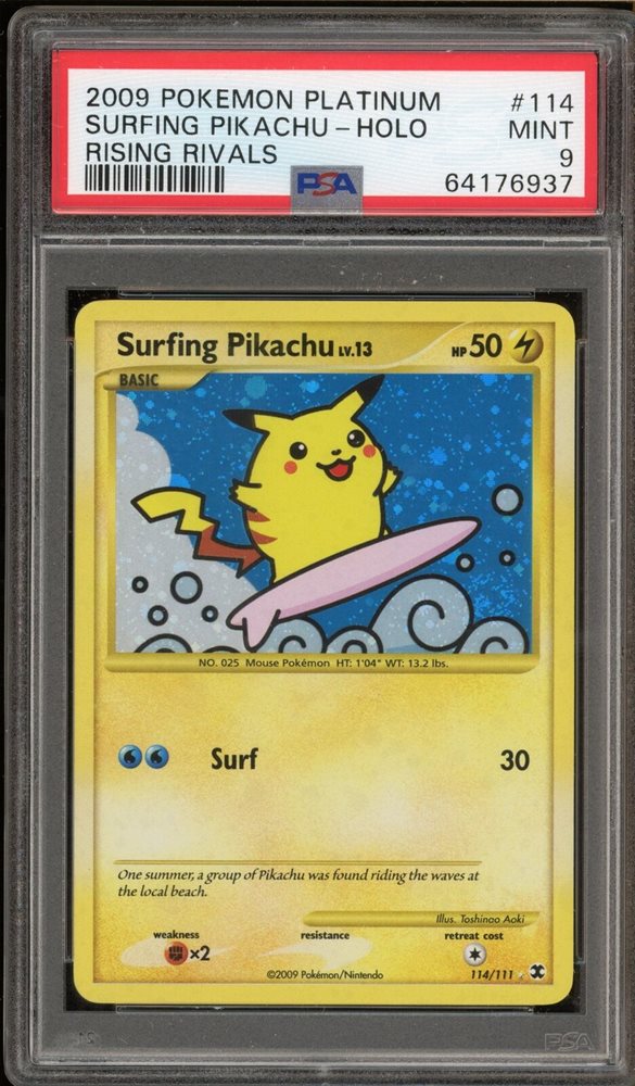 Auction Prices Realized Tcg Cards 2009 POKEMON PLATINUM RISING RIVALS ...