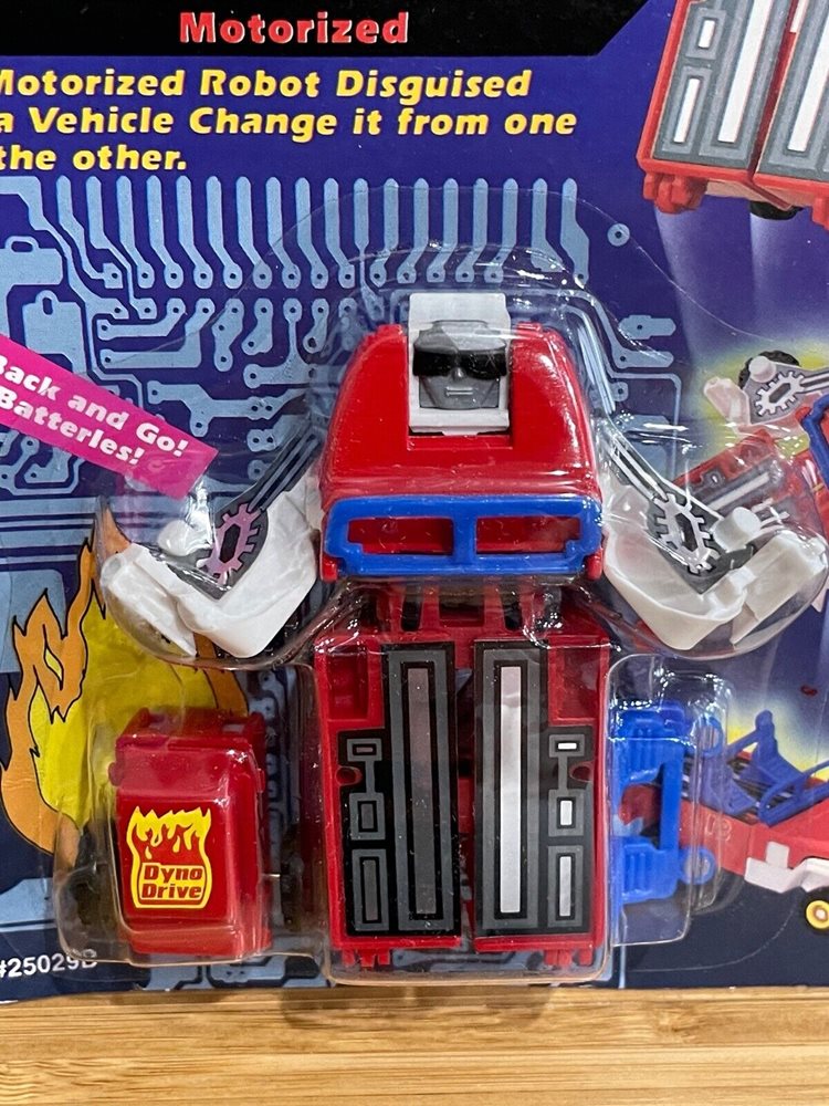 New 1994 Maisto Moto Bot Action Figure Robot Motorized