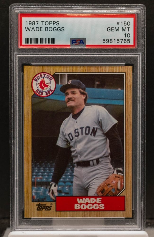 Auction Prices Realized Baseball Cards 1987 TOPPS Wade Boggs