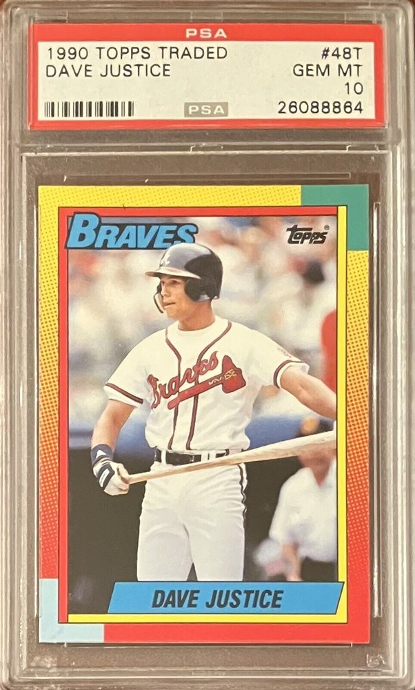 Auction Prices Realized Baseball Cards 1990 TOPPS TRADED Dave Justice