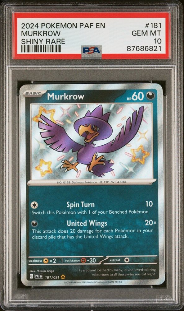 eBay Auction Item 355555231395 Tcg Cards 2024 Pokemon Paf En-Paldean Fates