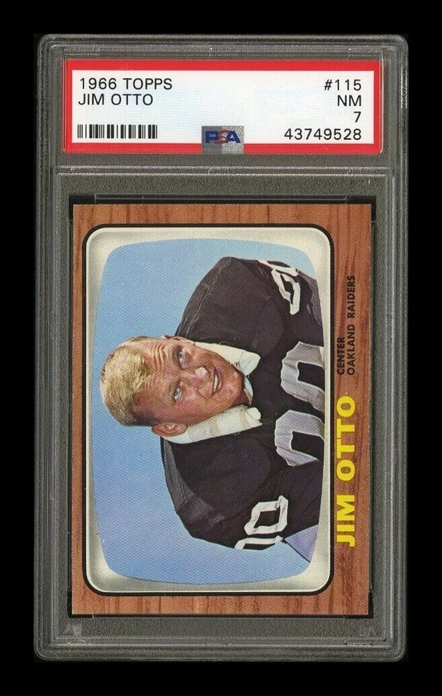 Auction Prices Realized Football Cards 1966 Topps Jim Otto