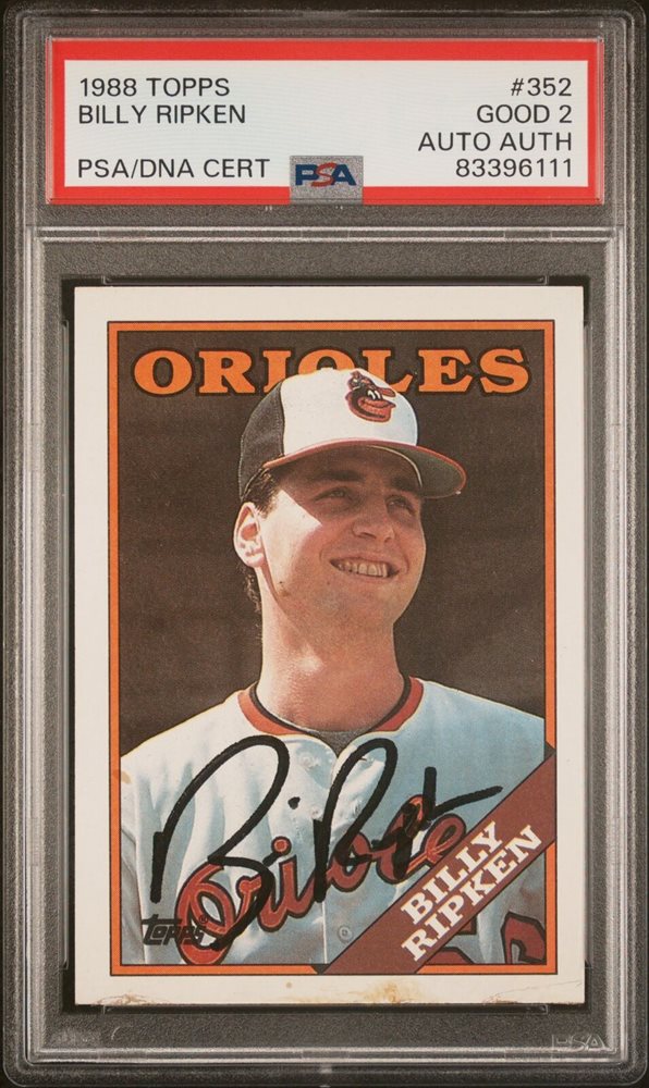 Auction Prices Realized Baseball Cards 1988 TOPPS Billy Ripken