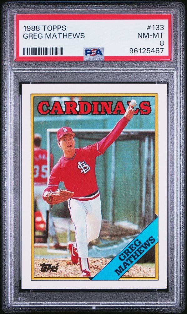 Auction Prices Realized Baseball Cards 1988 TOPPS Greg Mathews