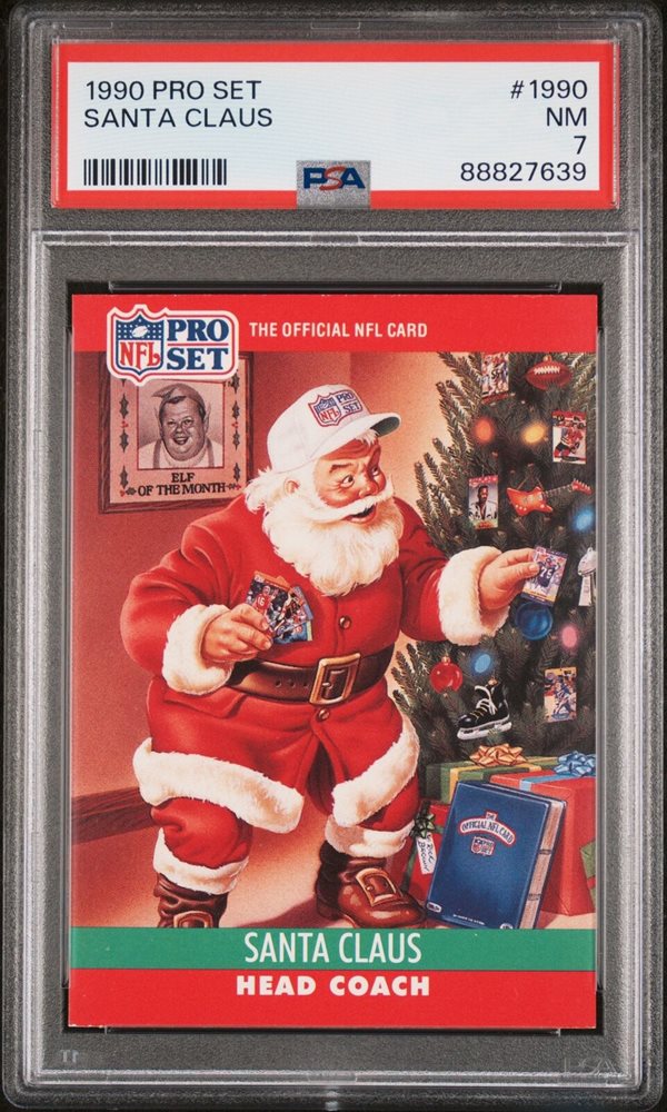 Auction Prices Realized Football Cards 1990 PRO SET Santa Claus