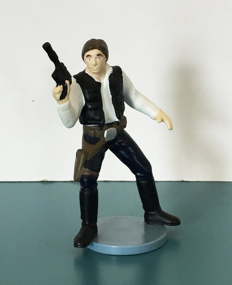 Han Solo Star Wars Applause 1995 2.75" PVC Figure