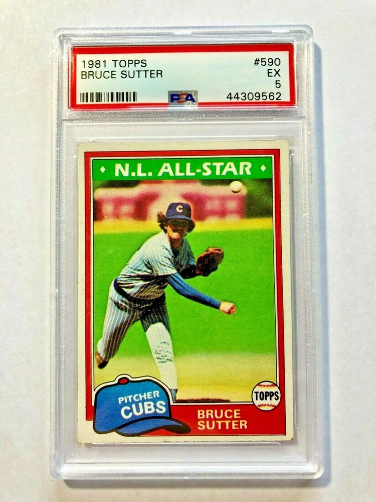 Auction Prices Realized Baseball Cards 1981 Topps Bruce Sutter