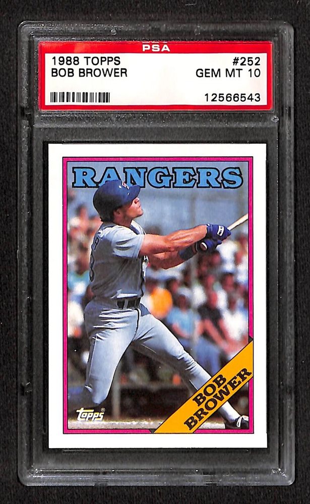 Auction Prices Realized Baseball Cards 1988 TOPPS Bob Brower