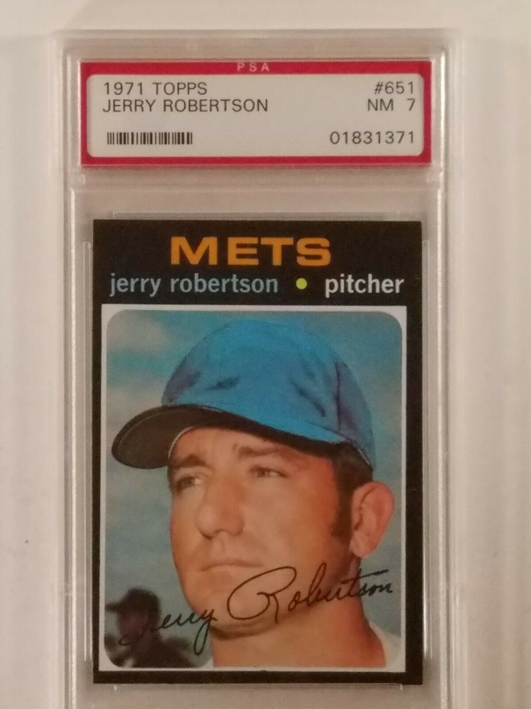 Auction Prices Realized Baseball Cards 1971 Topps Jerry Robertson