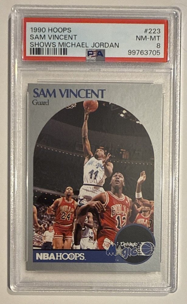 Auction Prices Realized Basketball Cards 1990 Hoops Sam Vincent