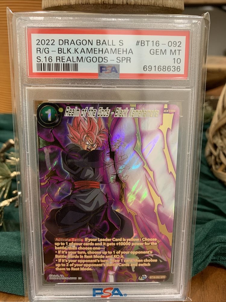 2022 Dragon Ball Super Black Kamehameha REALM OF THE GO