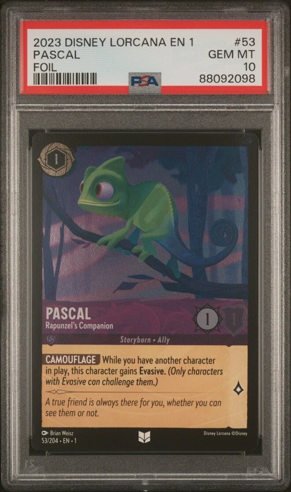 Auction Prices Realized Tcg Cards 2023 DISNEY LORCANA EN 1-THE FIRST ...