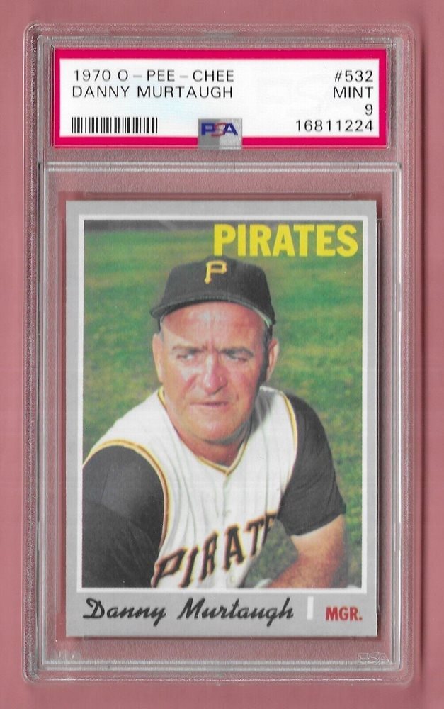 Auction Prices Realized Baseball Cards 1970 O-PEE-CHEE Danny Murtaugh