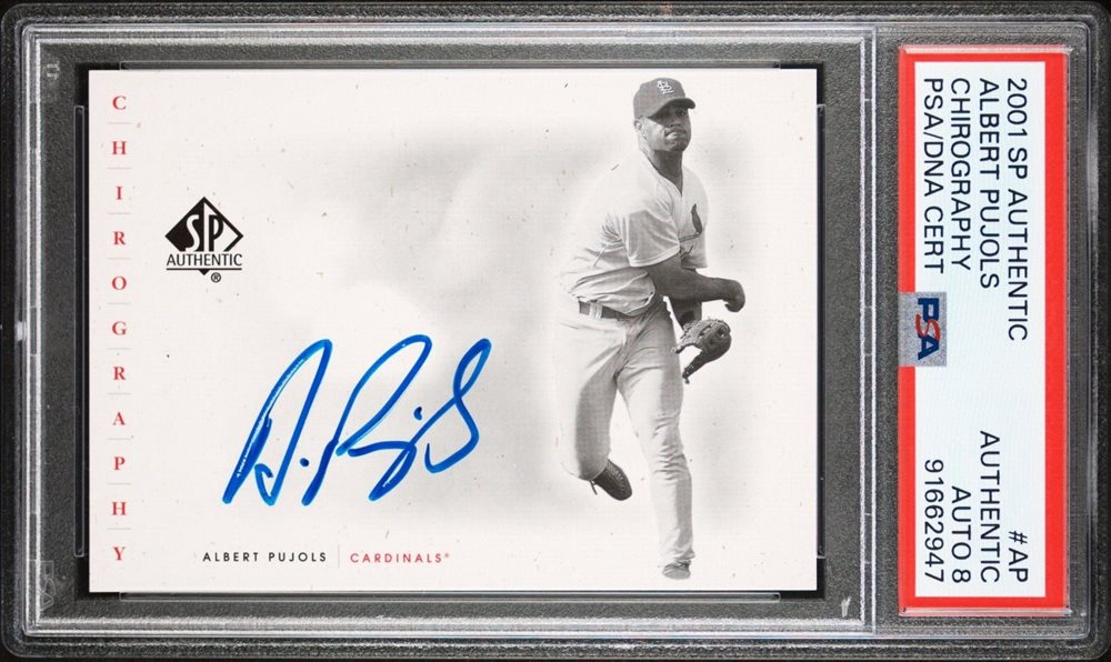 Auction Prices Realized Baseball Cards 2001 SP AUTHENTIC CHIROGRAPHY ...