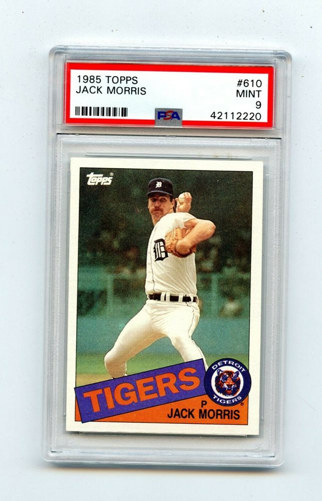 Auction Prices Realized Baseball Cards 1985 Topps Jack Morris