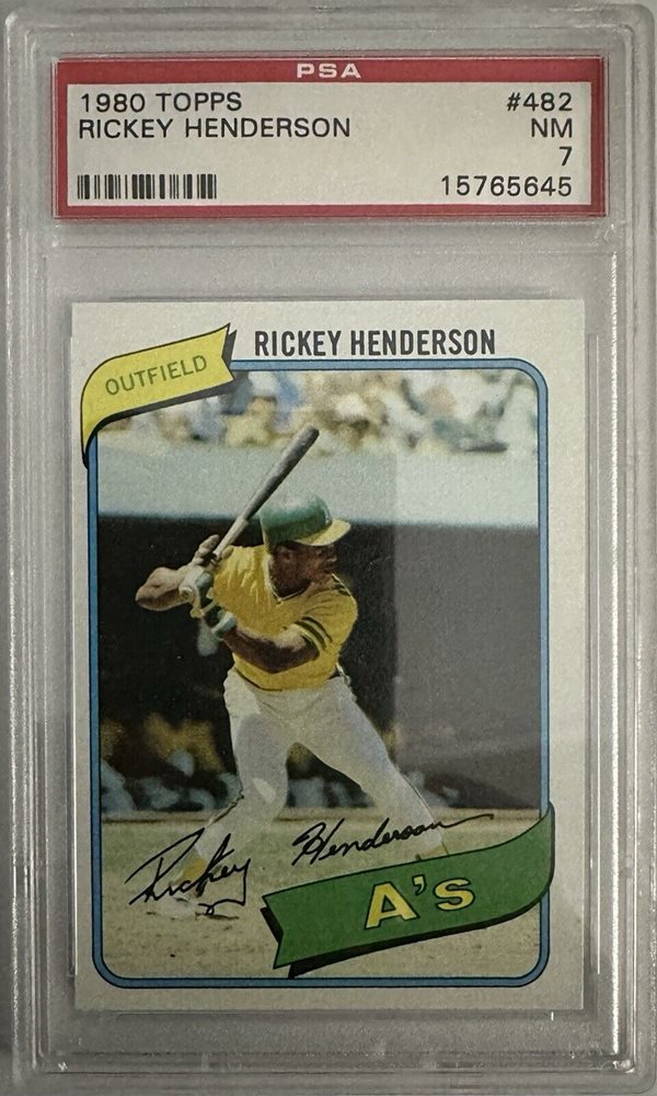 Auction Prices Realized Baseball Cards 1980 Topps Rickey Henderson
