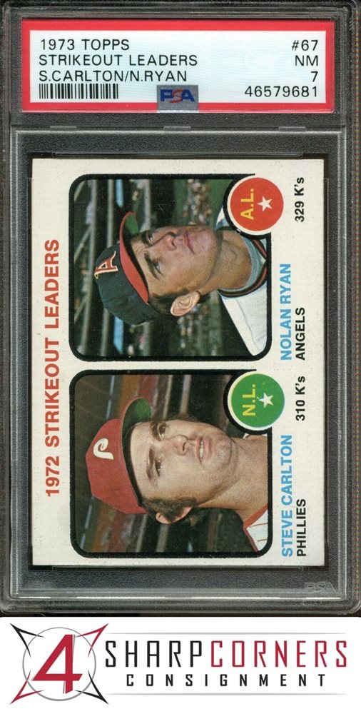 Auction Prices Realized Baseball Cards 1973 TOPPS Strikeout Leaders