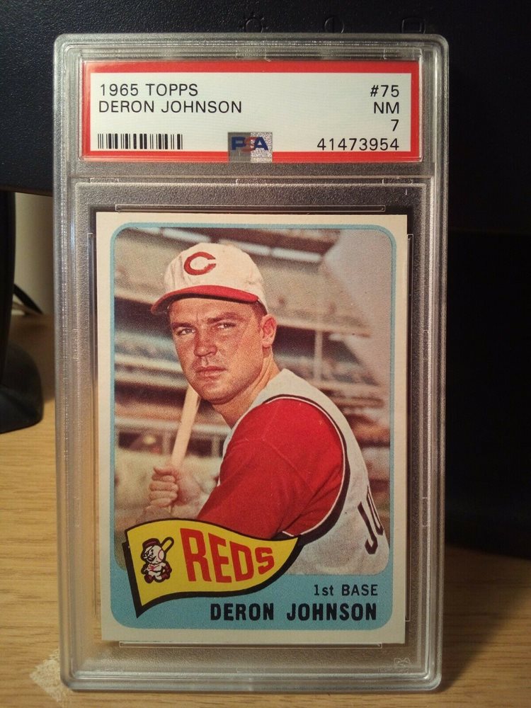 Auction Prices Realized Baseball Cards 1965 Topps Deron Johnson
