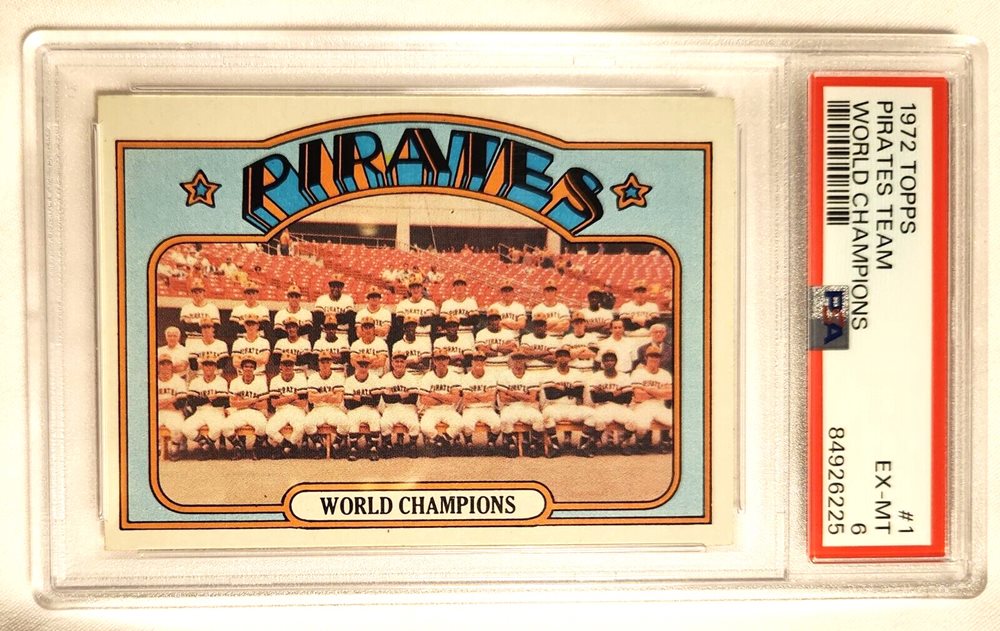Auction Prices Realized Baseball Cards 1972 TOPPS Pirates Team