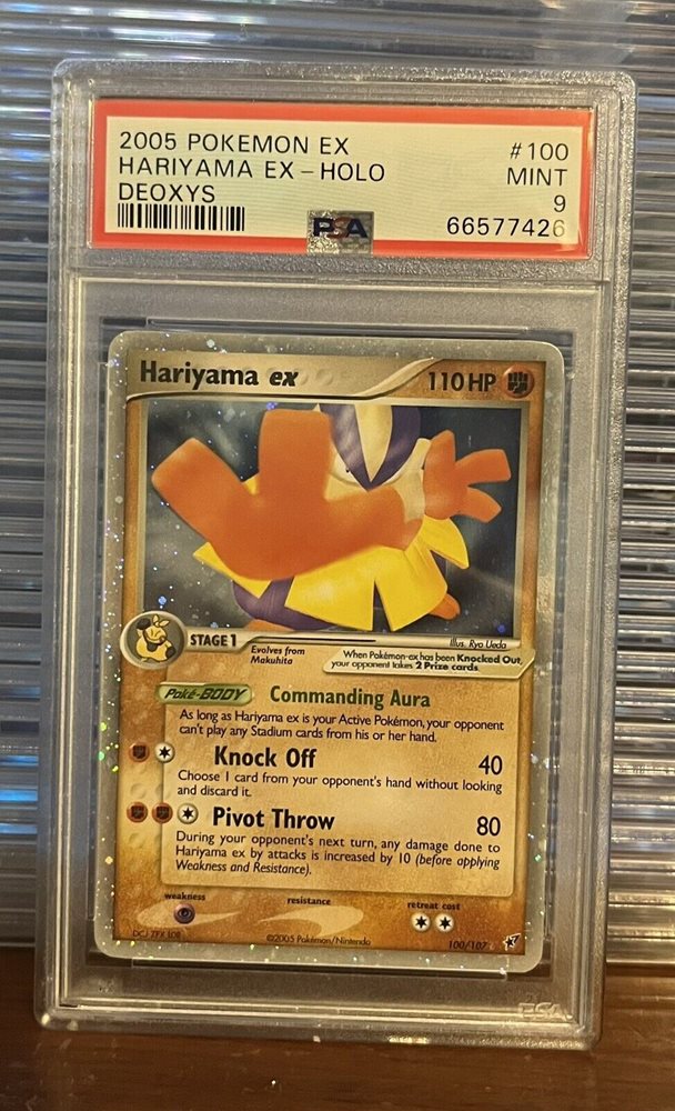 Pokemon Hariyama Card