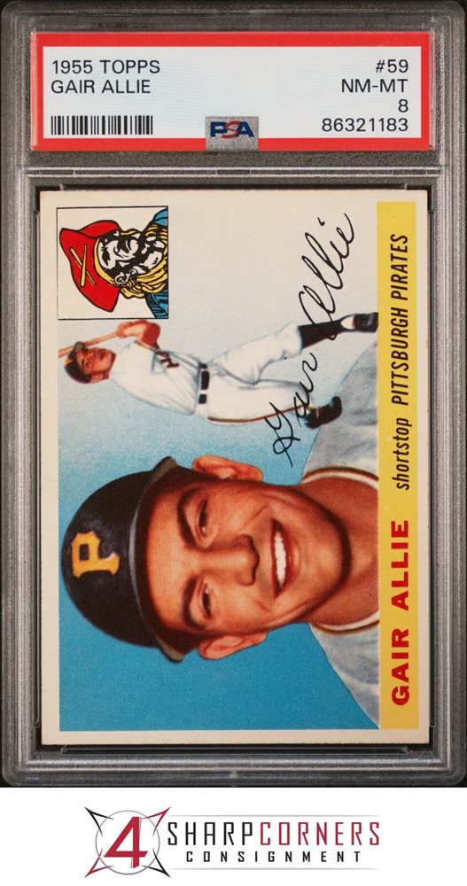 Auction Prices Realized Baseball Cards 1955 TOPPS Gair Allie