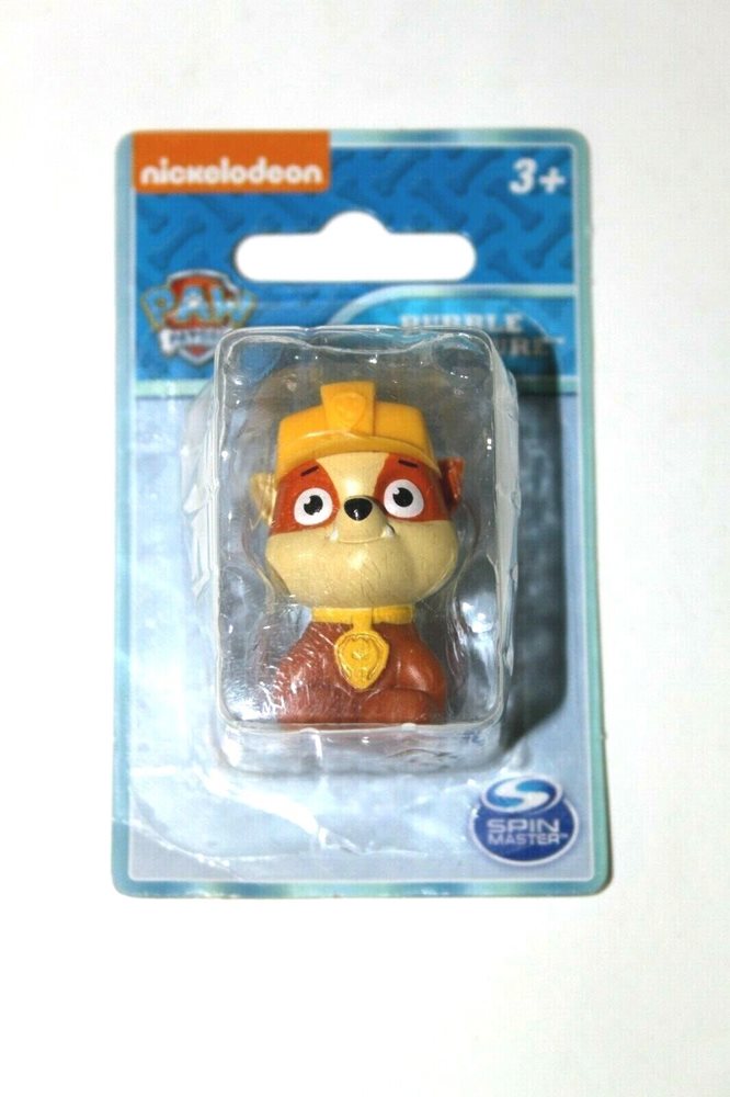 Paw Patrol Rubble Mini Action Figure Nickelodeon Spin M