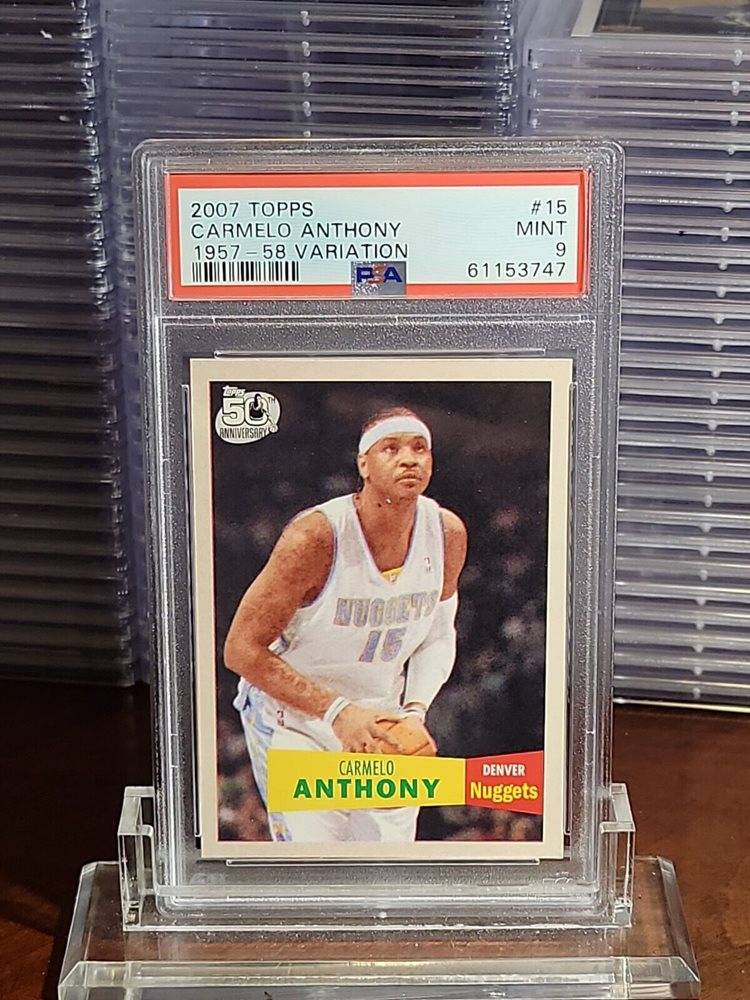 Auction Prices Realized Basketball Cards 2007 TOPPS Carmelo Anthony