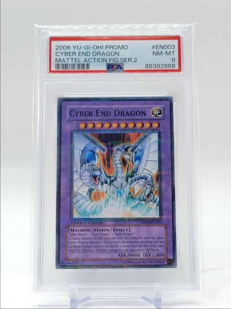 Auction Prices Realized Tcg Cards 2006 Yu-Gi-Oh! Mattel Action Figure Series 2 Promo Cyber End ...