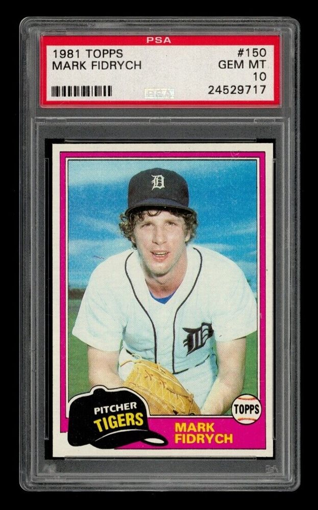 Auction Prices Realized Baseball Cards 1981 Topps Mark Fidrych