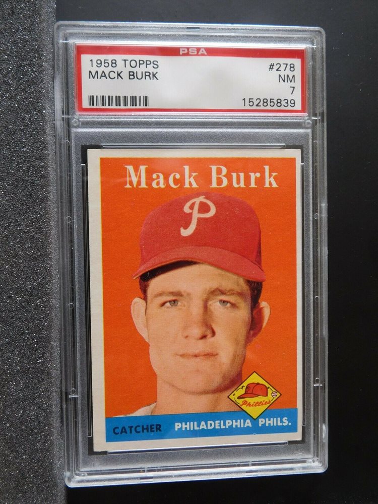 Auction Prices Realized Baseball Cards 1958 Topps Mack Burk