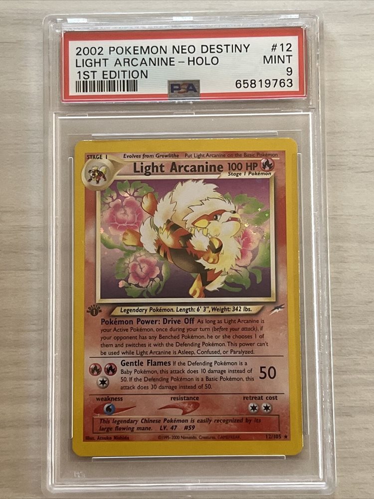 Light Arcanine Card