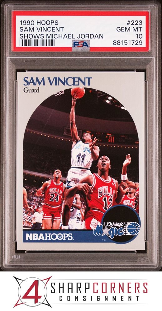 Auction Prices Realized Basketball Cards 1990 Hoops Sam Vincent