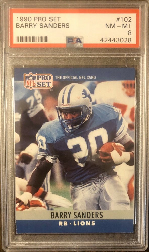 Auction Prices Realized Football Cards 1990 Pro Set Barry Sanders