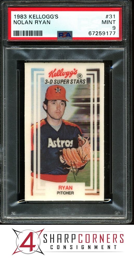 Auction Prices Realized Baseball Cards 1983 KELLOGG'S Nolan Ryan